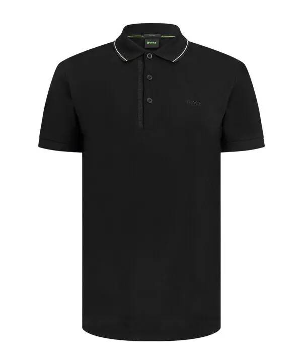 Hugo Boss Shortsleeve Polo Shirt - Black