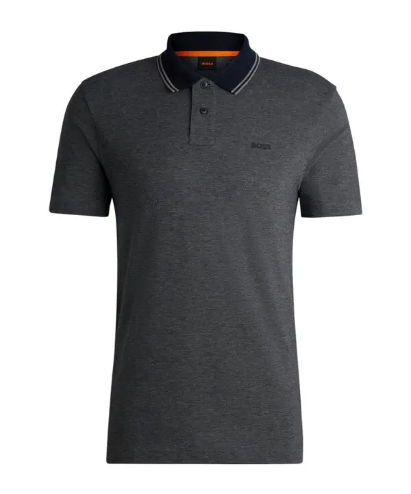 Hugo Boss Shortsleeve Polo Shirt - Black