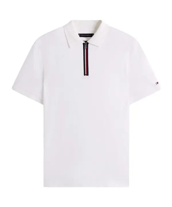 Tommy Hilfiger Shortsleeve Polo Shirt With Halfzip Placket