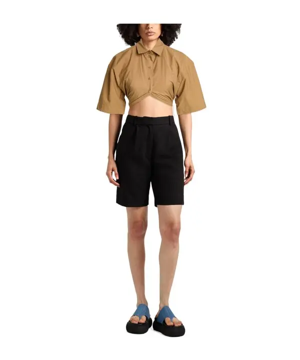 Jacquemus Solid-color Short-sleeved Shirt