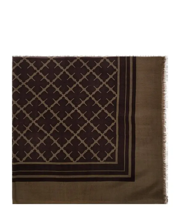 BY MALENE BIRGER Logo Scarf - Black