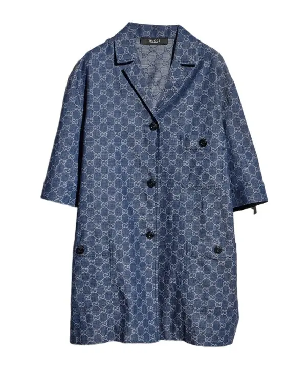 Gucci Gg Jacquard Shirt