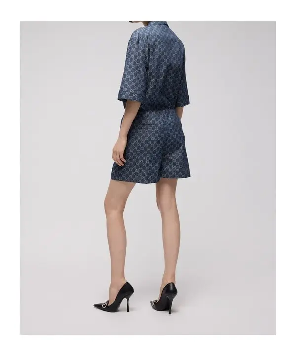 Gucci Gg Jacquard Shirt