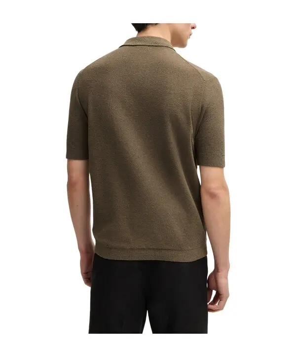 Hugo Boss Shortsleeve Knit Polo Shirt