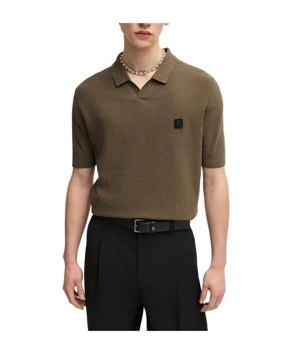 Hugo Boss Shortsleeve Knit Polo Shirt