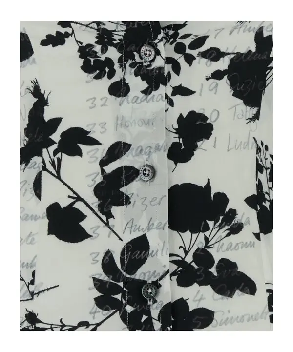 VIVIENNE WESTWOOD Printed Poplin Toulouse Shirt