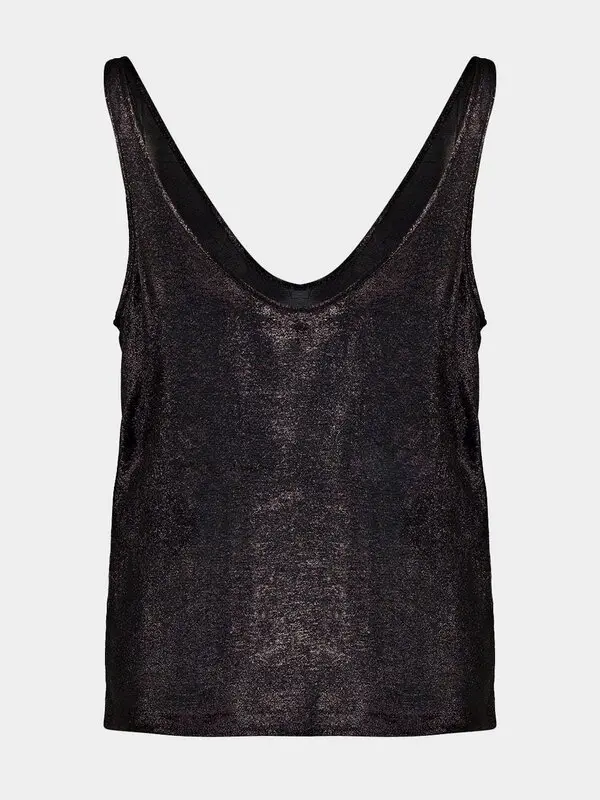 TOM FORD Silk Scoop Neck Tank Top