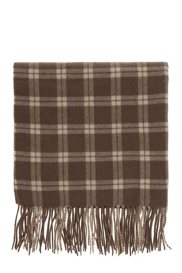 BY MALENE BIRGER Logo Scarf - Brown