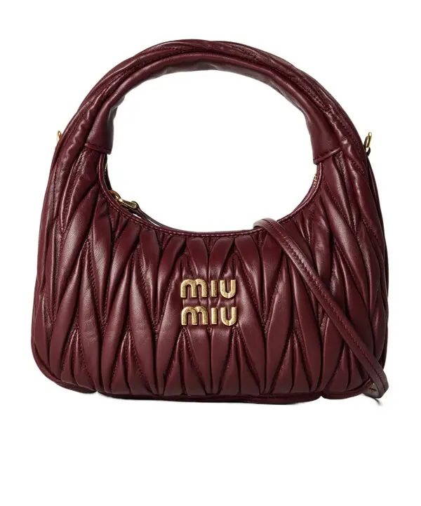 Miu Miu Wander Shoulder Bag - Brown