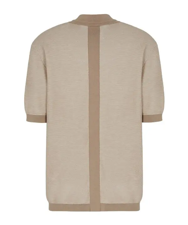 Emporio Armani Knit Shortsleeve Polo Shirt