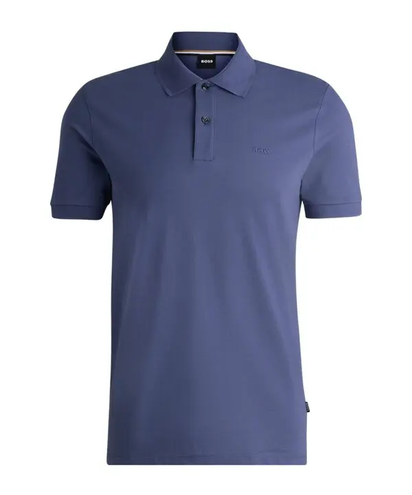 Hugo Boss Minimalist Polo Shirt - Blue