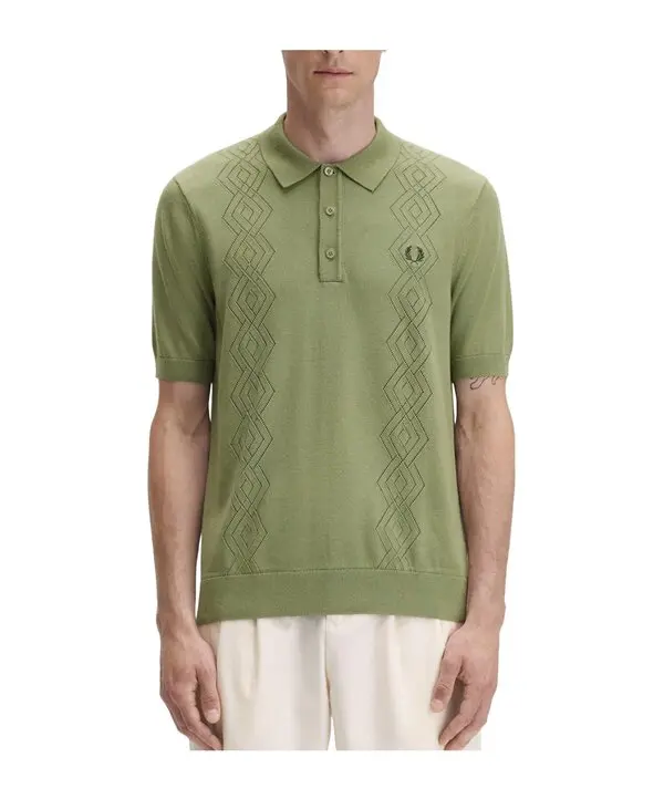 Fred Perry Knit Shortsleeve Polo Shirt