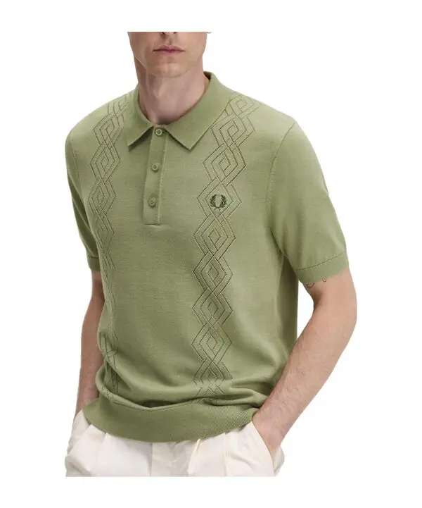 Fred Perry Knit Shortsleeve Polo Shirt