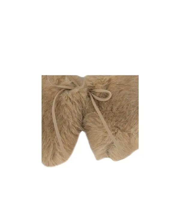 BY MALENE BIRGER Tie-neck Faux Fur Scarf