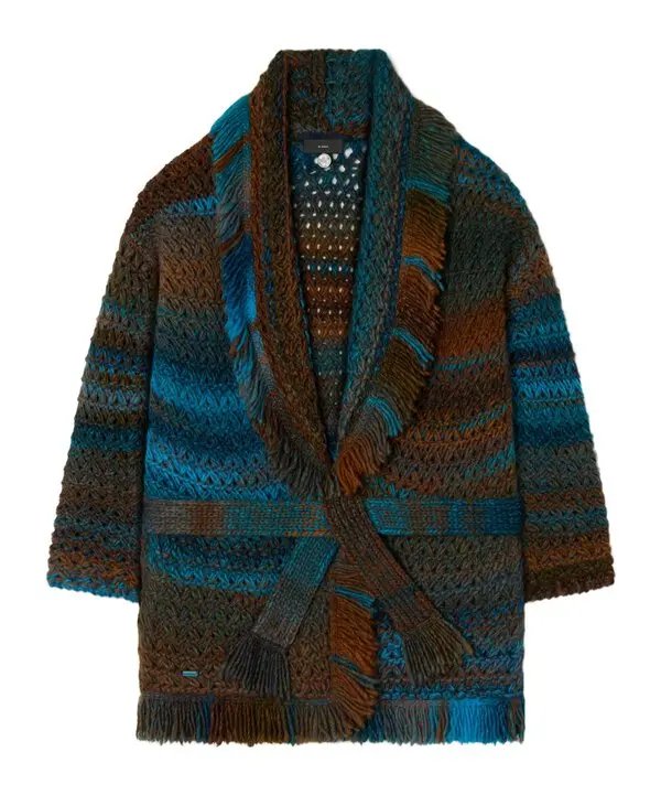 Alanui Kauai Shades Belted Cardigan - Multi-color