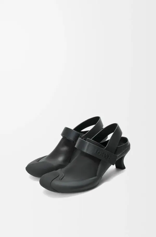 Loewe Round-toe Open-heel Sandals