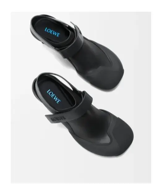 Loewe Round-toe Open-heel Sandals
