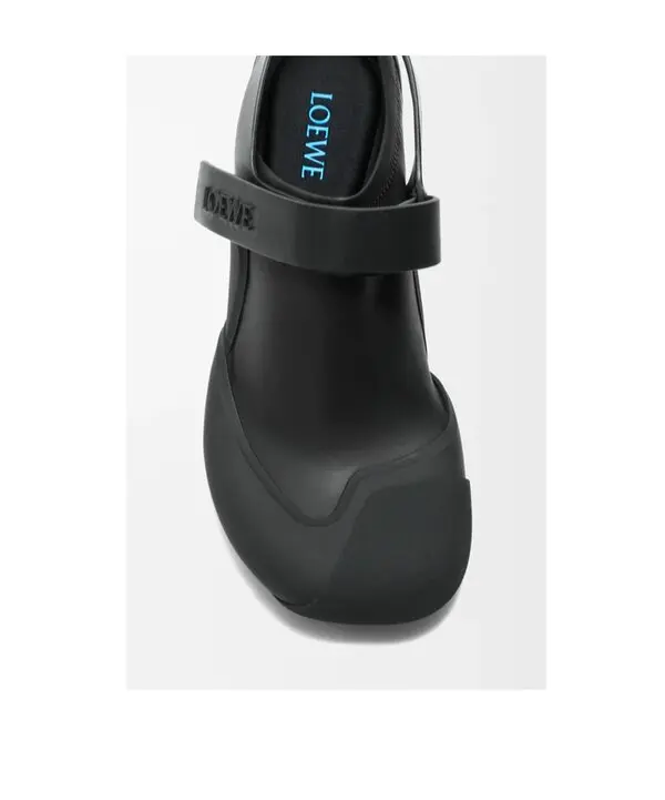 Loewe Round-toe Open-heel Sandals