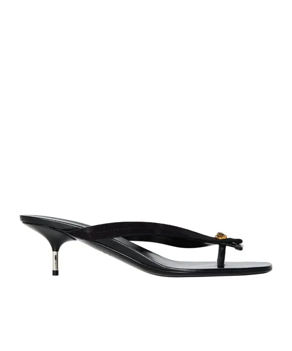 Versace Medusa Detail Thong Sandals