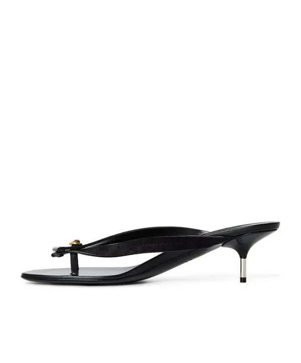 Versace Medusa Detail Thong Sandals