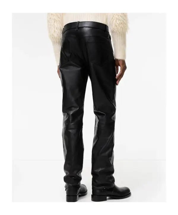 Burberry Leather Trousers