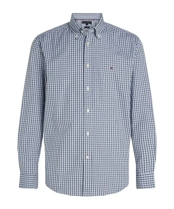 Tommy Hilfiger Check Longsleeve Shirt - Gray