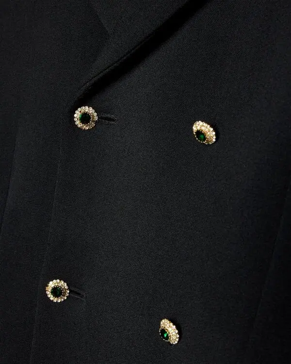 Celine Double-breasted Wool Coat