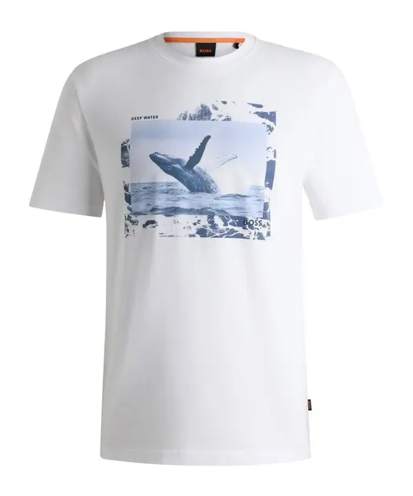 Hugo Boss Crewneck Shortsleeve Tshirt - White