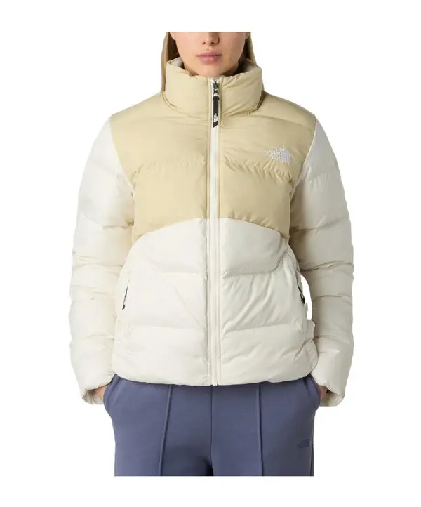 The North Face Color Block Puffer Jacket