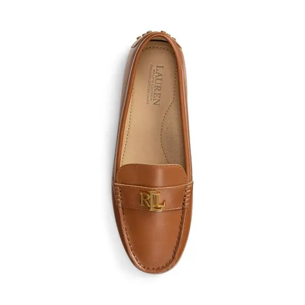 Ralph Lauren Solid Color Flat Shoes