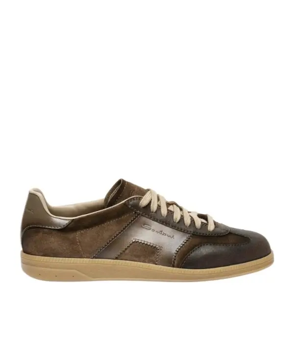 Santoni Logo Sneakers - Braun