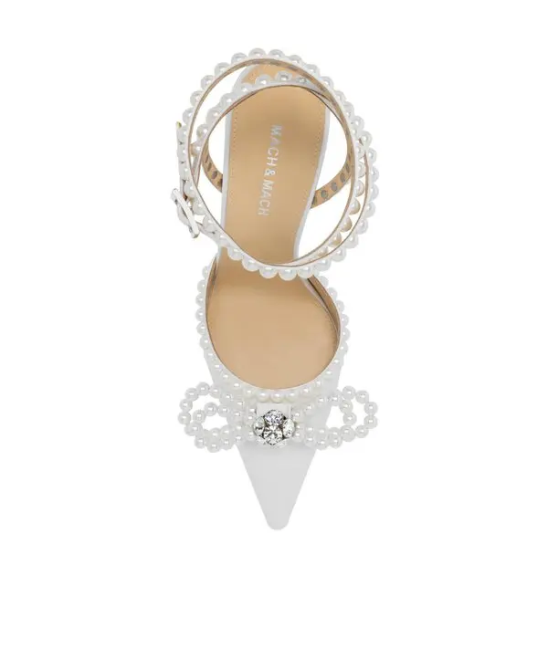 MACHMACH Embellished Stiletto Pumps