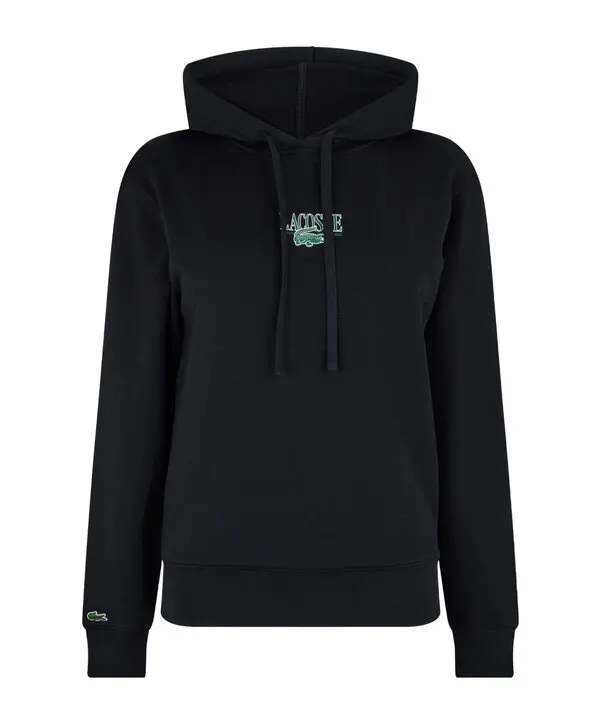 Lacoste Hooded Sweatshirt - Black