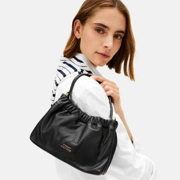 Tommy Hilfiger Solid Color Handbag
