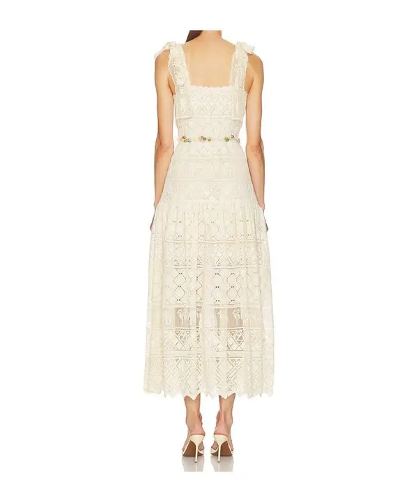 Zimmermann Lace-knit Maxi Dress