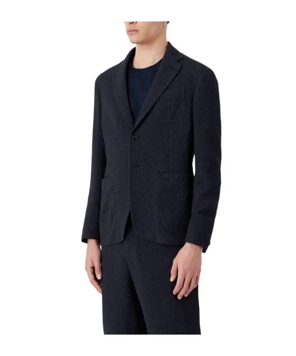 Emporio Armani Finecheck Blazer