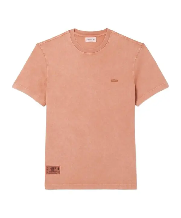 Lacoste Washed Crewneck Tshirt