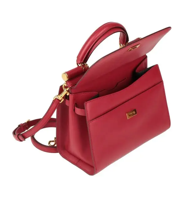 Dolce & Gabbana Leather Top Handle Bag