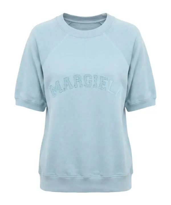 MAISON MARGIELA Solid-color Short-sleeve T-shirt