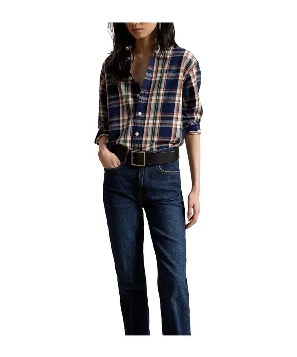 Polo Ralph Lauren Plaid Long Sleeve Collared Shirt