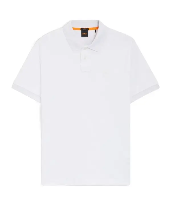 Hugo Boss Short Sleeve Polo Shirt - White