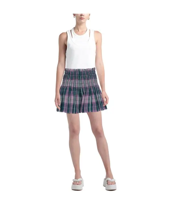 Isabel Marant Étoile Plaid Midi Skirt