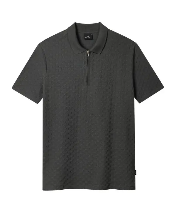 Paul Smith Short Sleeve Polo Shirt - Black