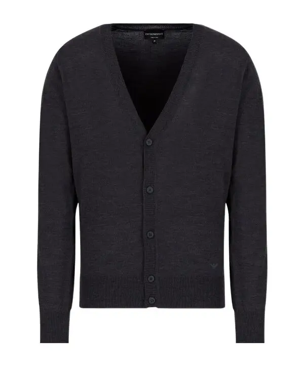 Emporio Armani Vneck Knit Cardigan