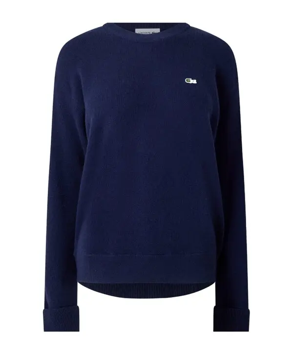Lacoste Round-neck Sweater - Blue