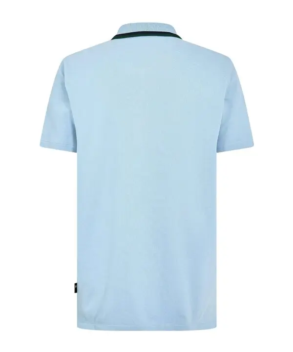 Paul Smith Zipper Polo Shirt - Blue
