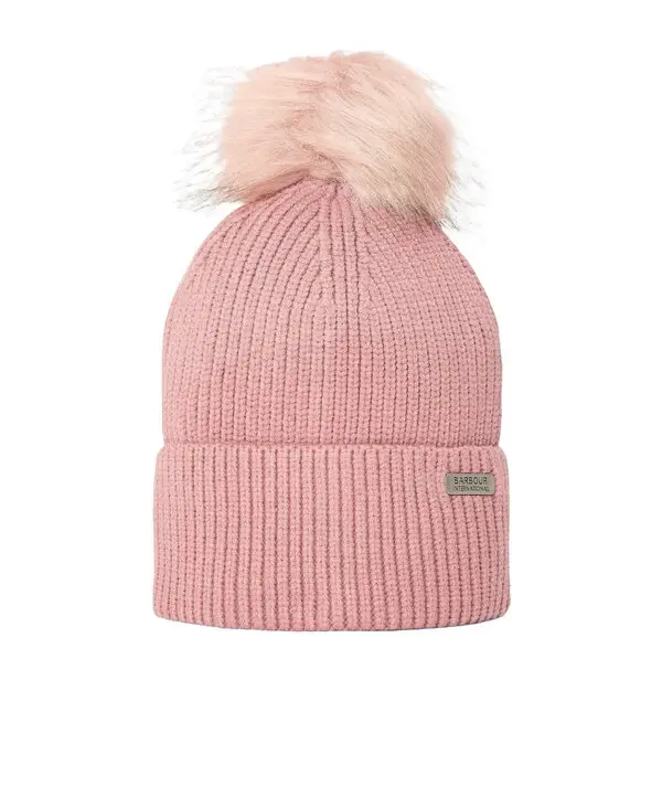 Barbour Solid Color Beanie - Pink