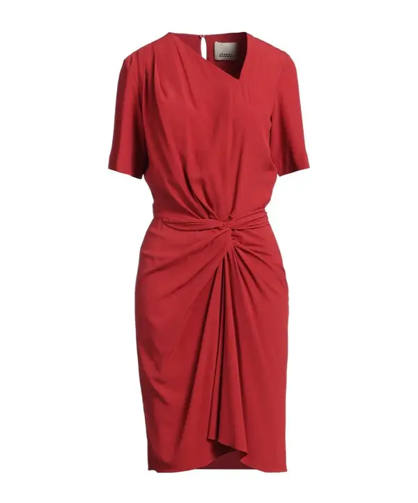 Isabel Marant Étoile Solid-colored Flare Skirt - Red