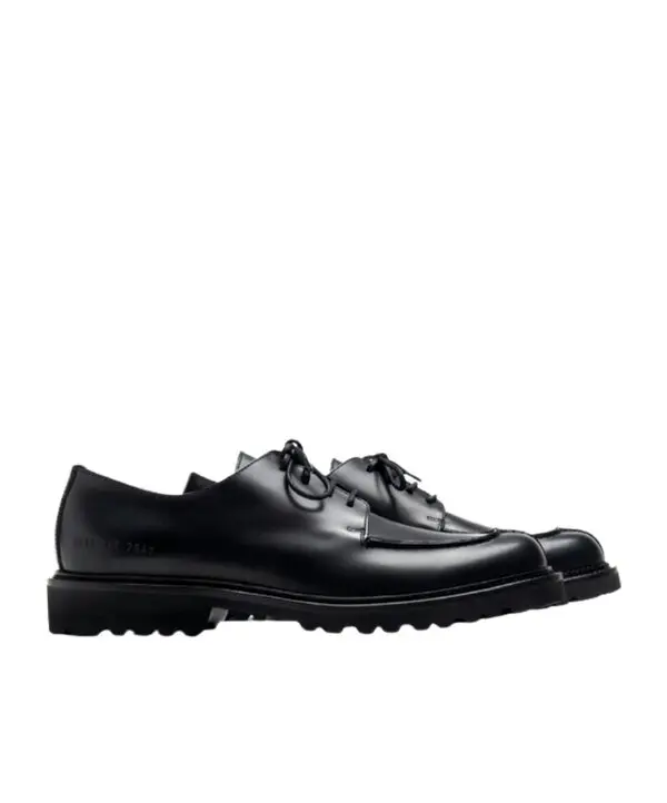 COMMON PROJECTS Logo Casual Shoes - Black