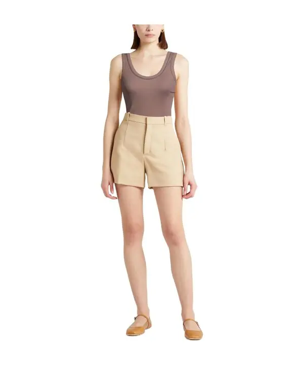 Brunello Cucinelli Sleeveless Solid-colored Stretch Top